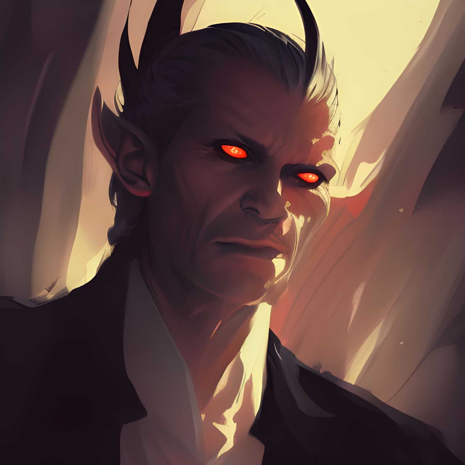 3 Word Prompt: Lucifer Greg Rutkowski - AI Generated Artwork ...