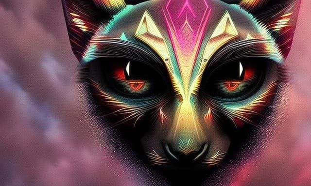 Alien Cat - AI Generated Artwork - NightCafe Creator