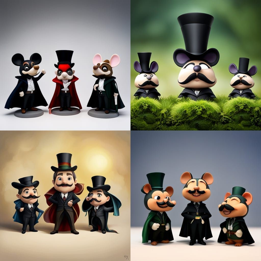 Villian Meeting - AI Generated Artwork - NightCafe Creator