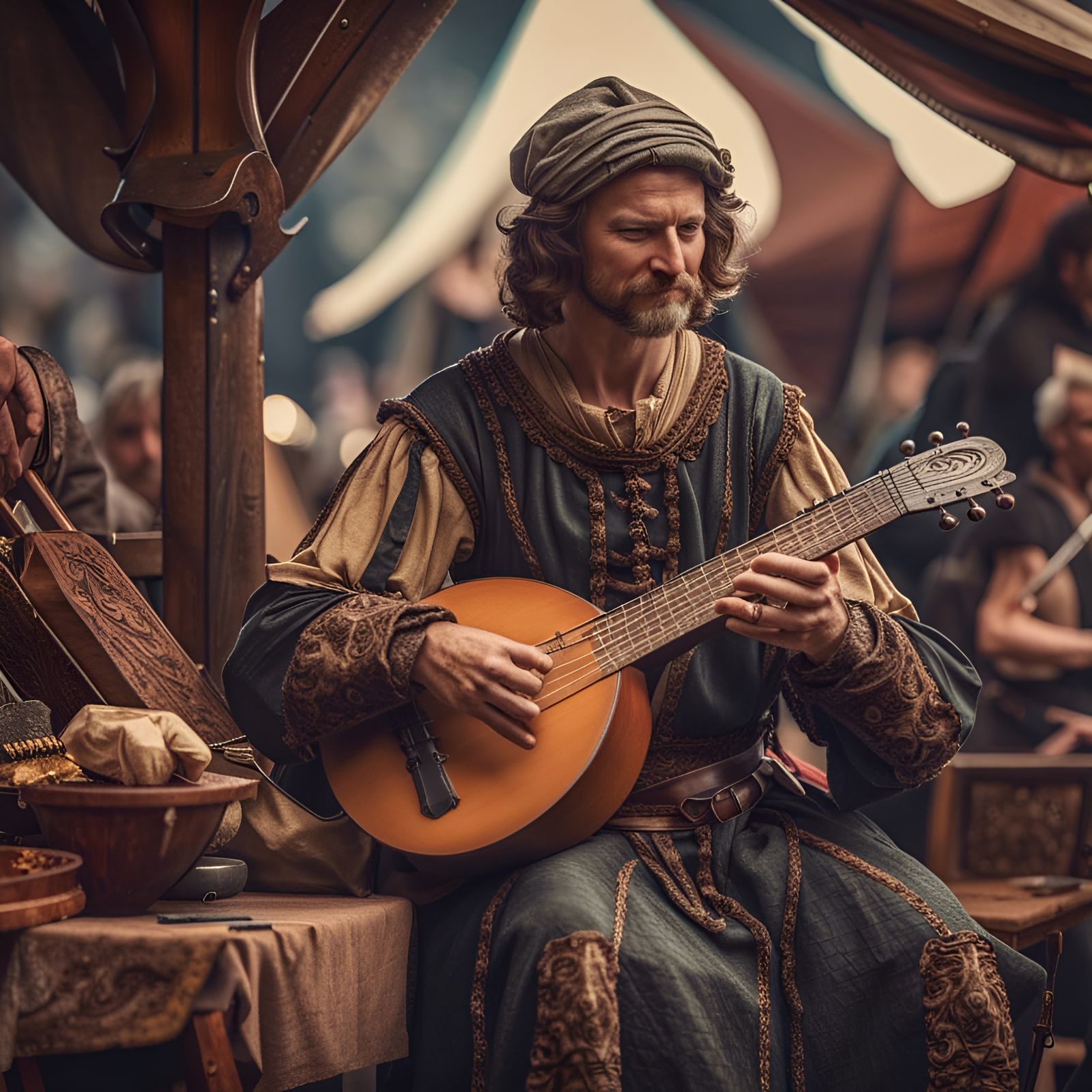 Minstrel - AI Generated Artwork - NightCafe Creator