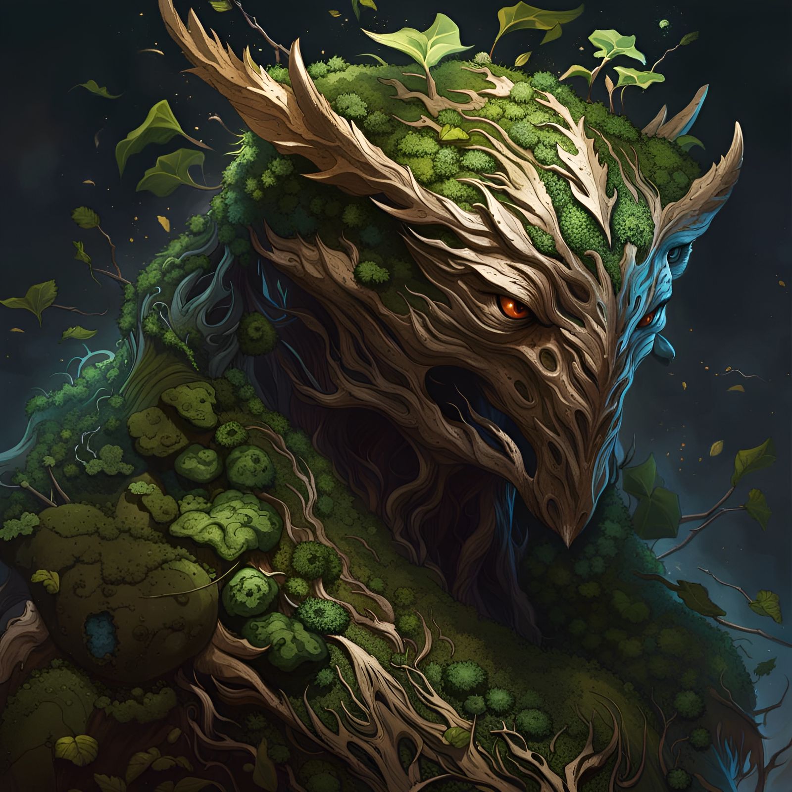 Earth elemental - AI Generated Artwork - NightCafe Creator