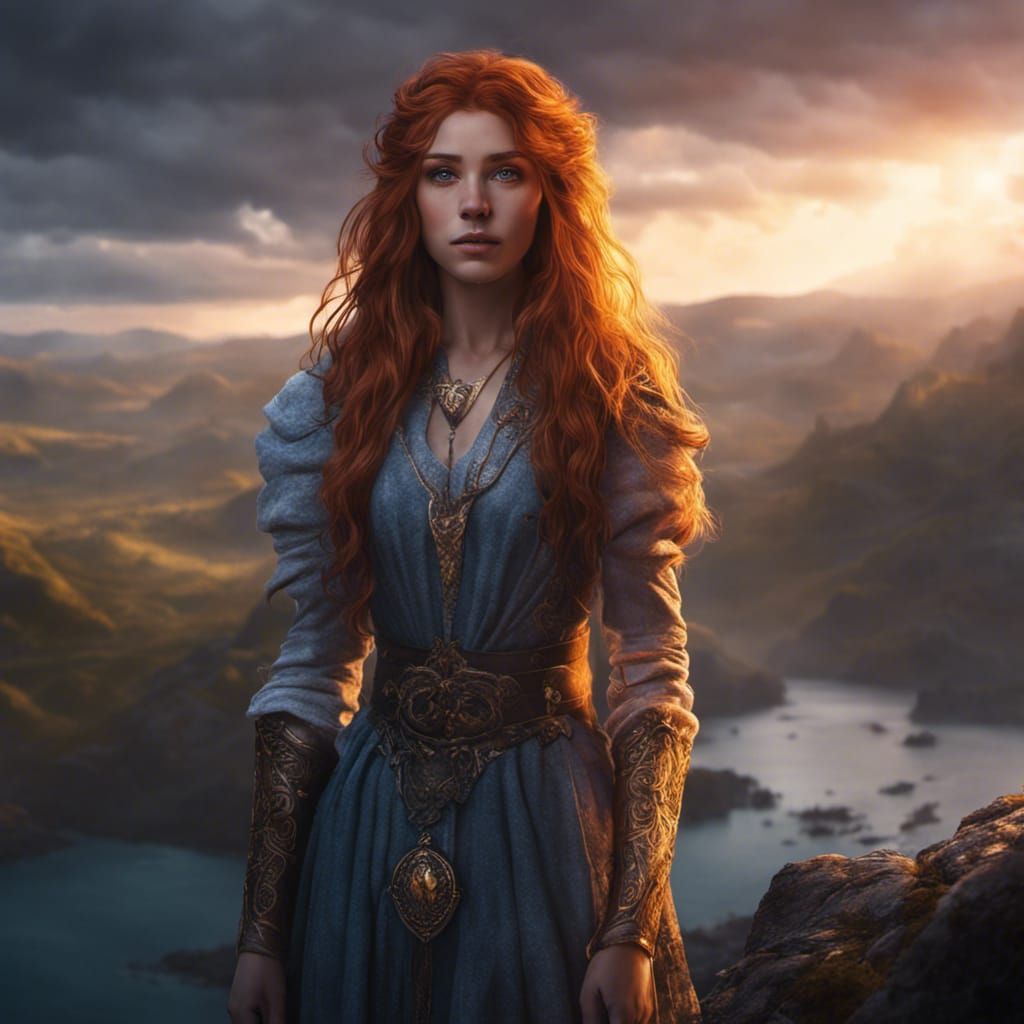 Shallan Davar from "The Way of Kings" by Brandon Sanderson - AI Generated Artwork - NightCafe ...