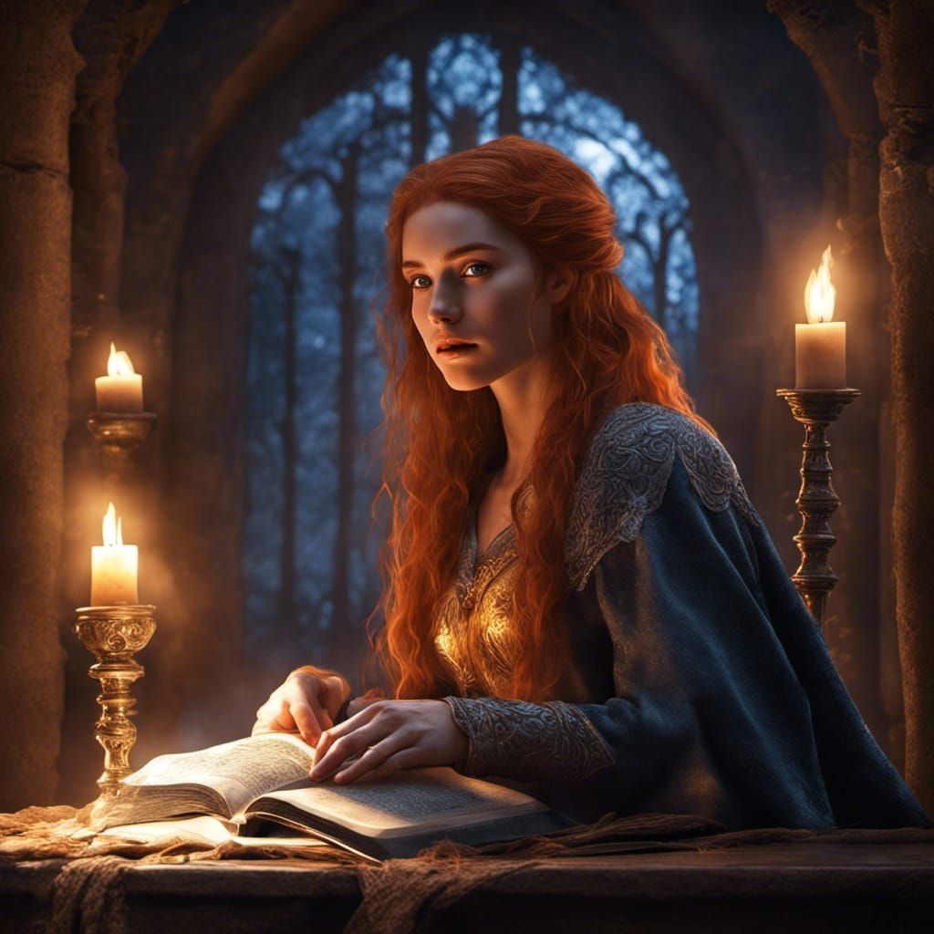 Shallan Davar from "The Way of Kings" by Brandon Sanderson - AI Generated Artwork - NightCafe ...