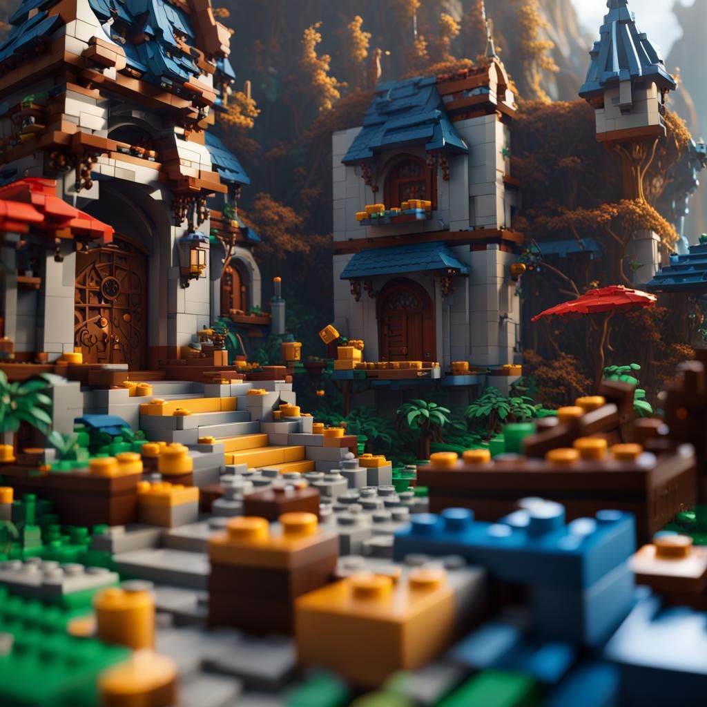 Lego - AI Generated Artwork - NightCafe Creator