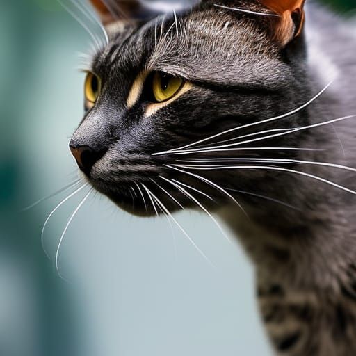 Intent Cat - AI Generated Artwork - NightCafe Creator