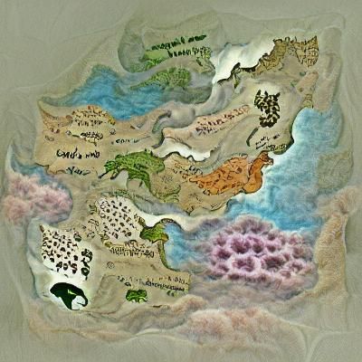 fantasy map - AI Generated Artwork - NightCafe Creator