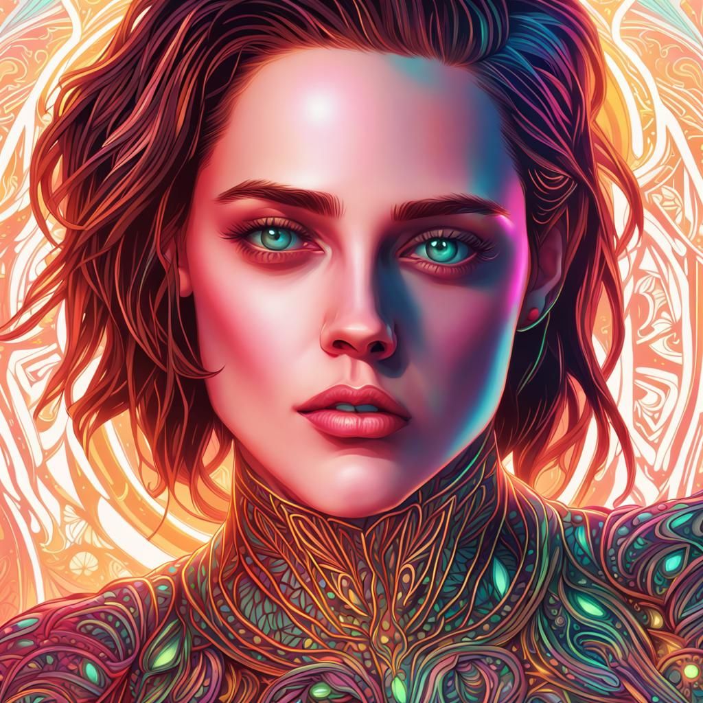 Kristen Stewart Ai Generated Artwork Nightcafe Creator