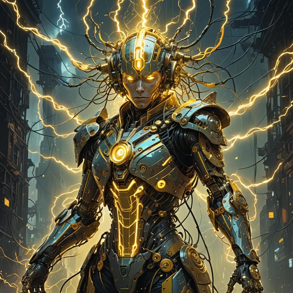 Electromancer v3 - AI Generated Artwork - NightCafe Creator