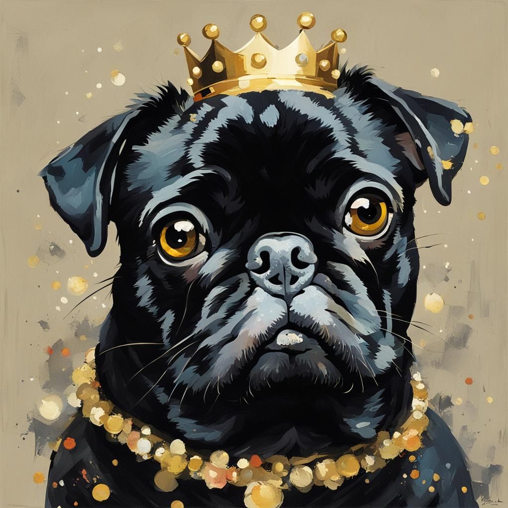 Pug prince - AI Generated Artwork - NightCafe Creator