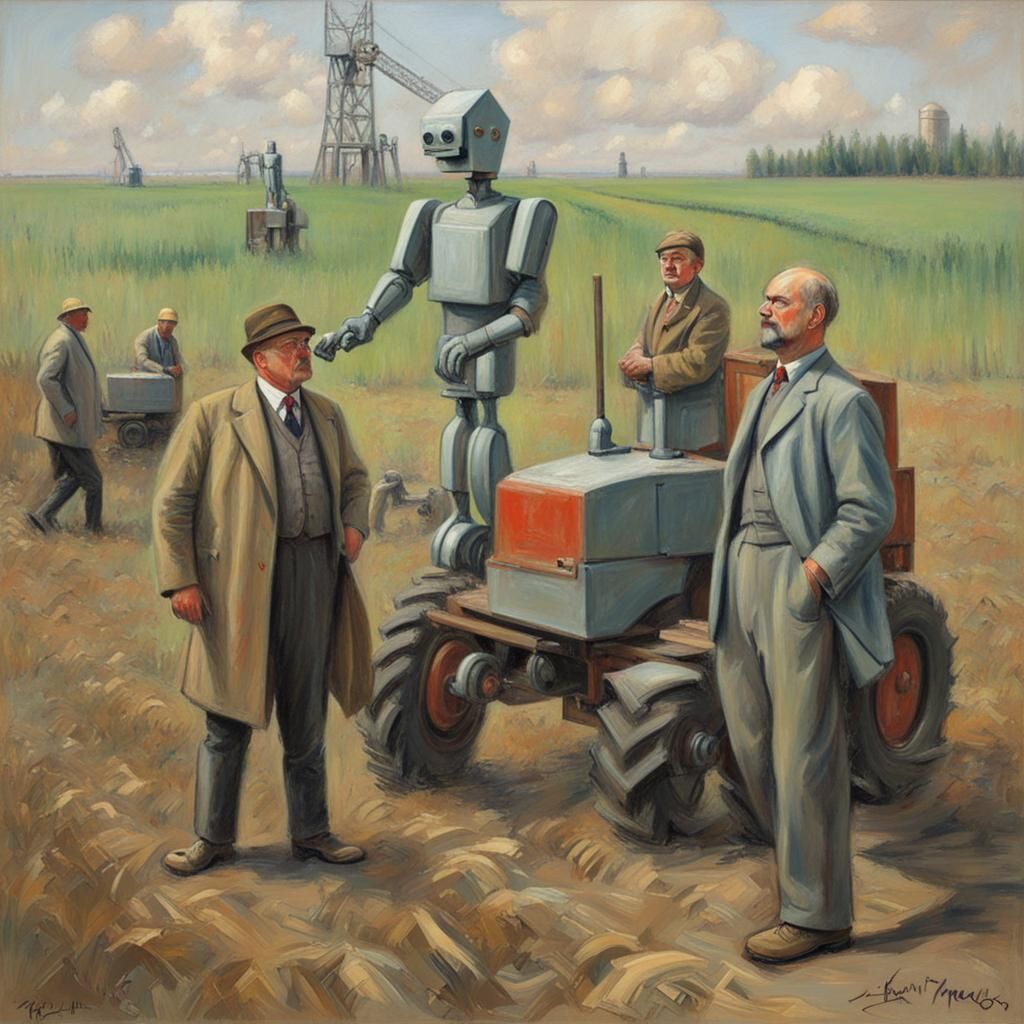 Socialist utopia 1 - AI Generated Artwork - NightCafe Creator