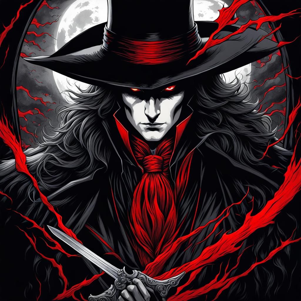Vampire hunter - AI Generated Artwork - NightCafe Creator