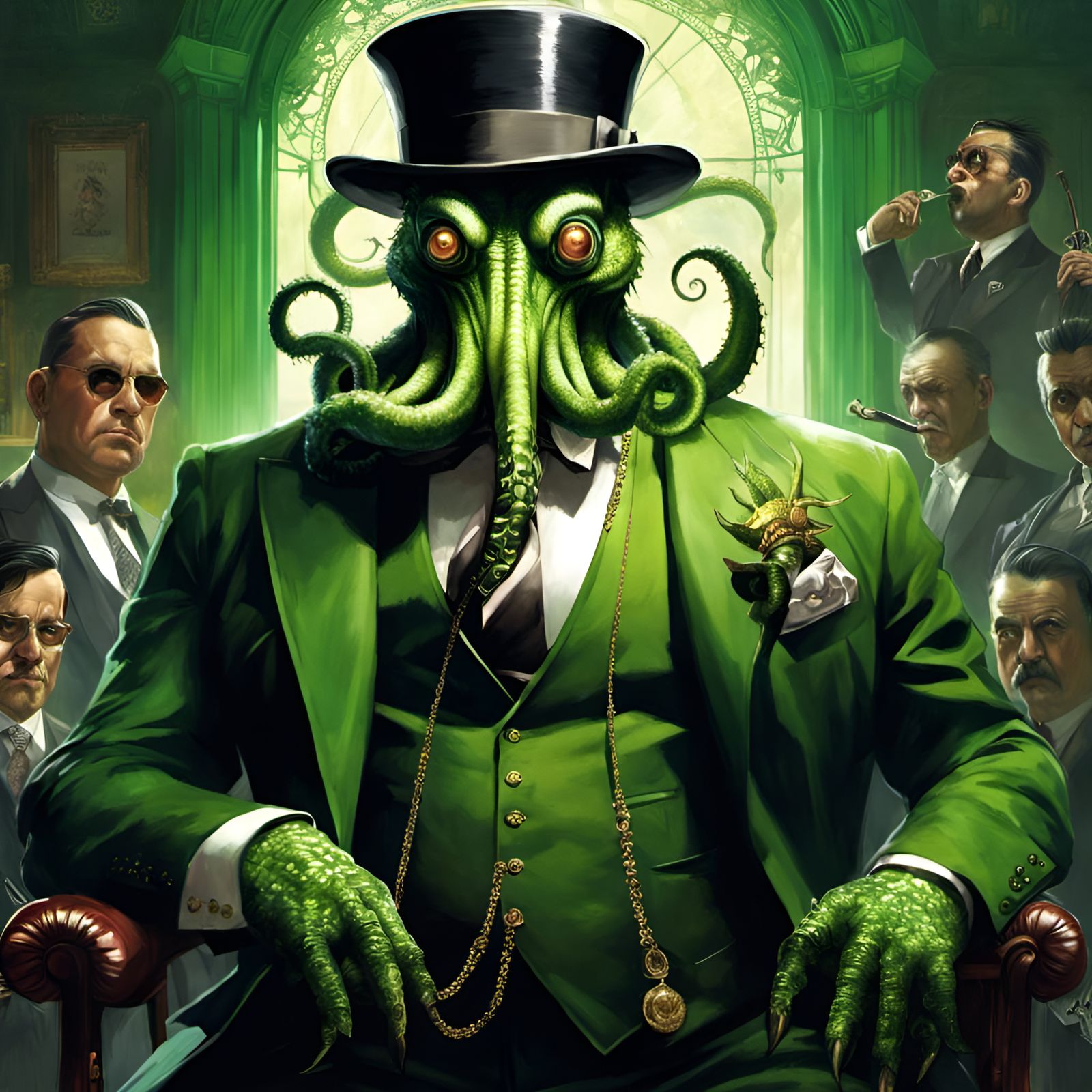 Monster Mobster - AI Generated Artwork - NightCafe Creator