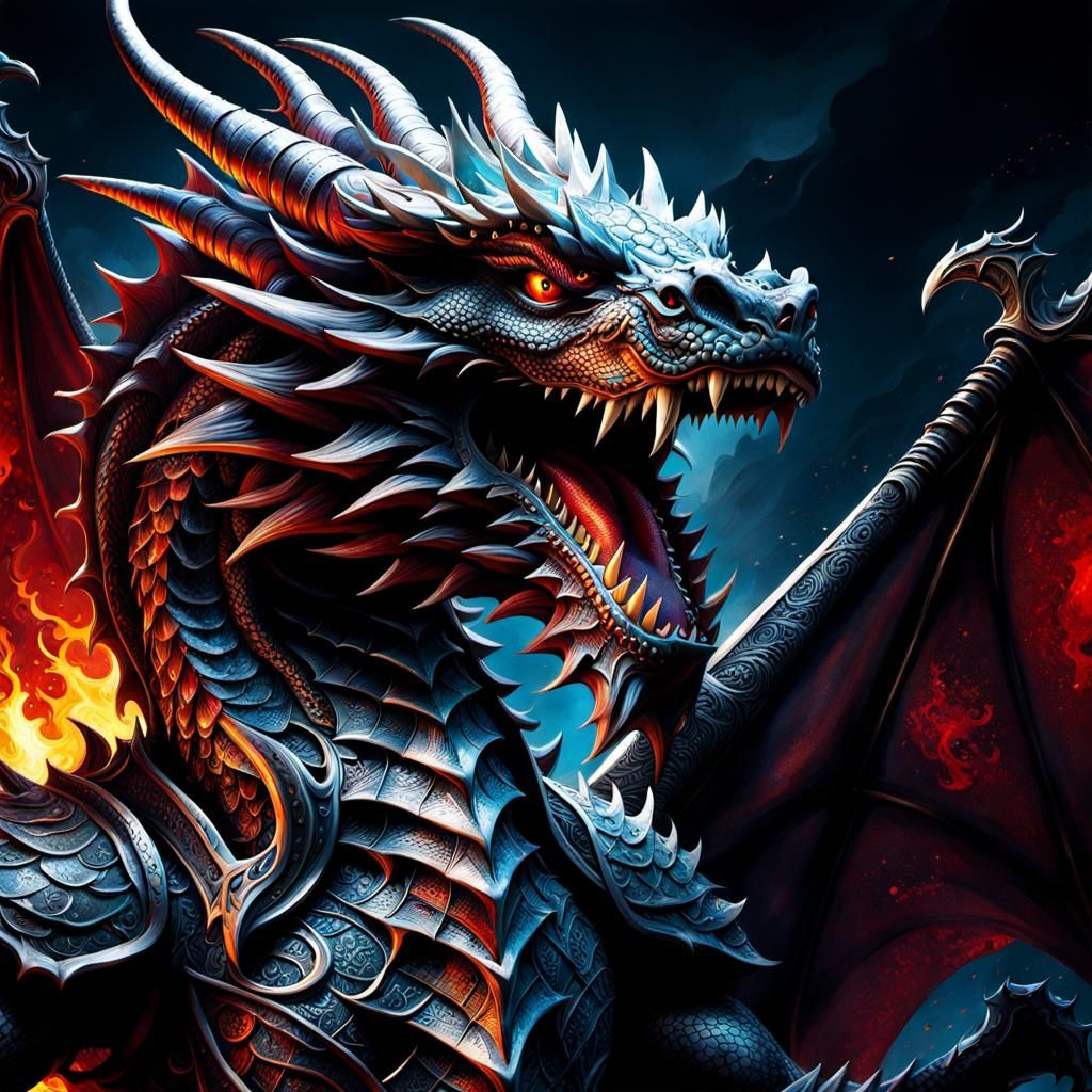 dragon - AI Generated Artwork - NightCafe Creator