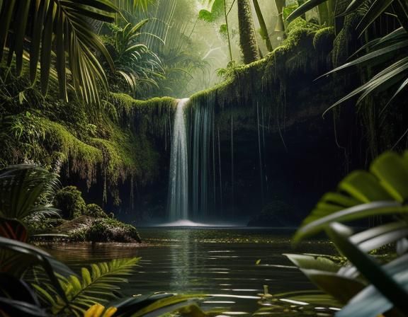 Jungle - AI Generated Artwork - NightCafe Creator