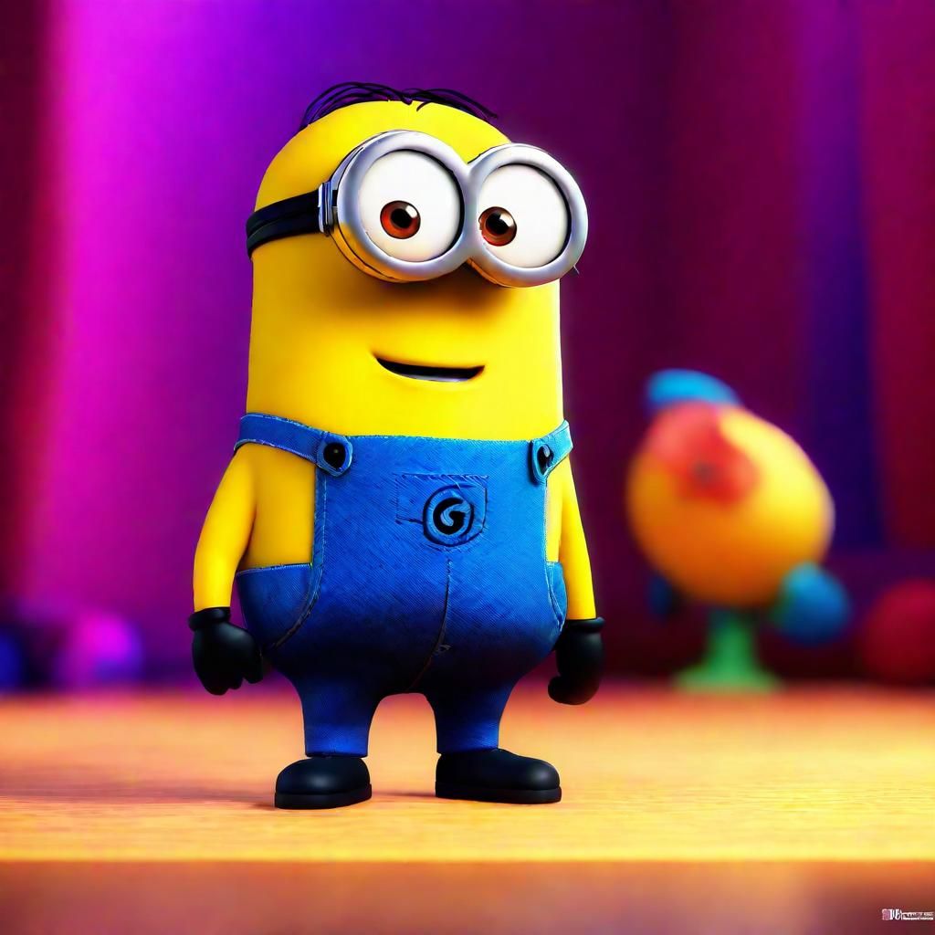 Minion: “ Look at you!” 😃 - AI Generated Artwork - NightCafe Creator