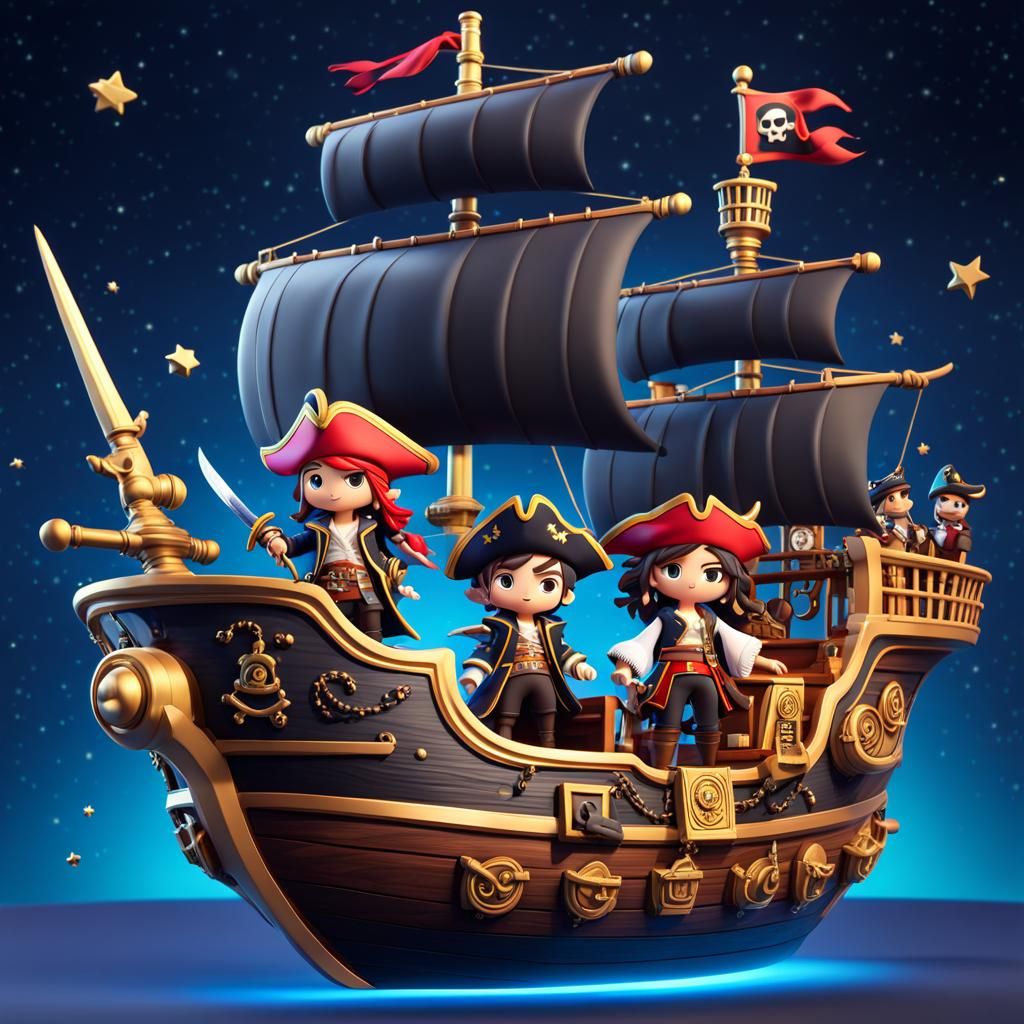 Pirates! - AI Generated Artwork - NightCafe Creator