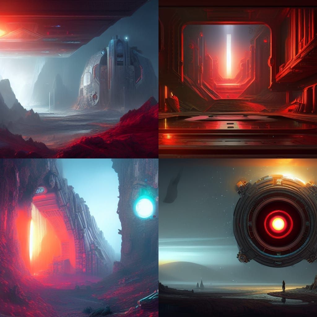 HAL 9000 detailed matte painting, deep color, fantastical, intricate ...