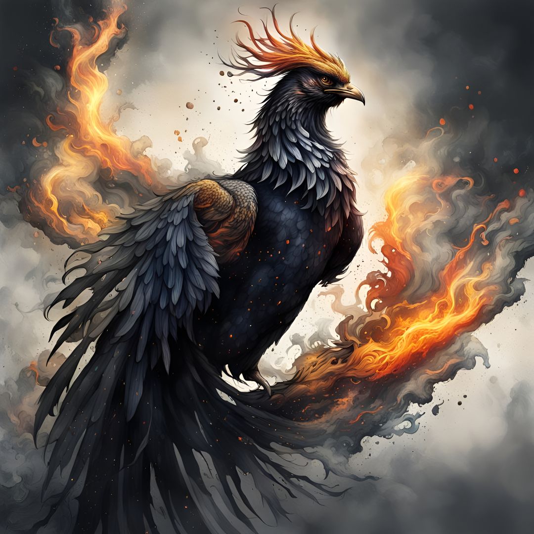 Embers of Eternity: The Rise of the Midnight Phoenix (version 2) - AI ...