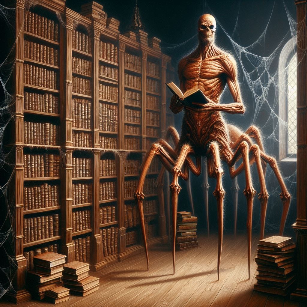 the librarian - AI Generated Artwork - NightCafe Creator