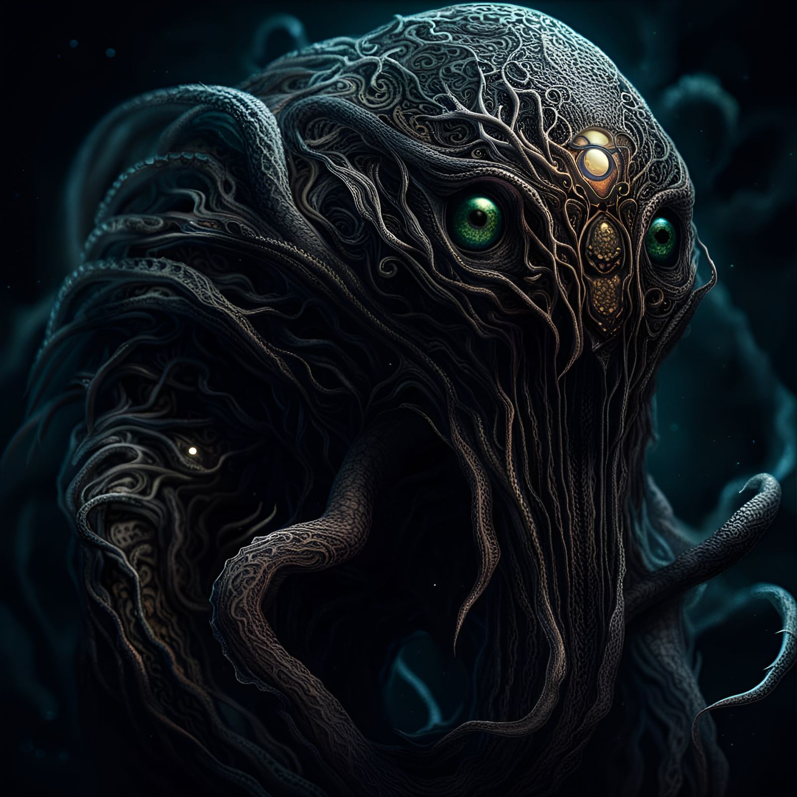 Eldritch horror - AI Generated Artwork - NightCafe Creator