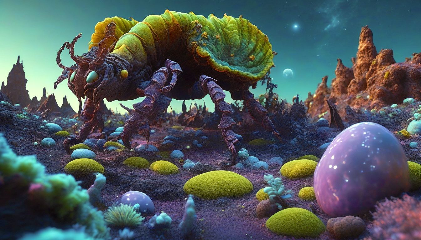 Amazing organisms on another planet #121 - AI Generated Artwork ...