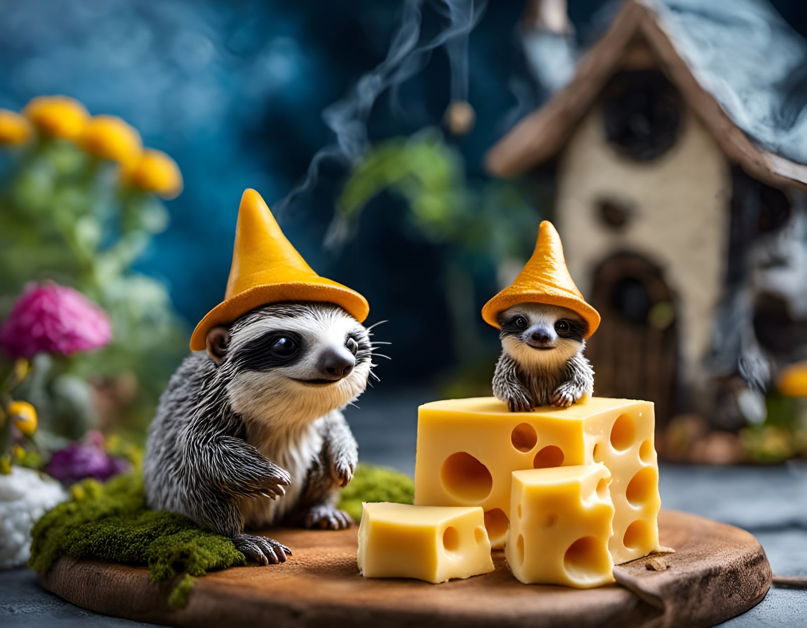 Cheese Wizard's Apprentice - AI Generated Artwork - NightCafe Creator