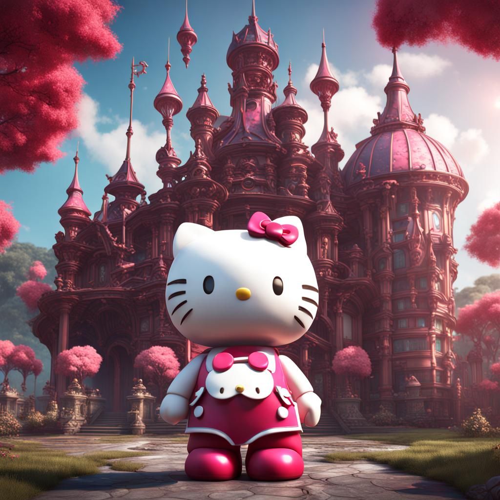 hello kitty - AI Generated Artwork - NightCafe Creator