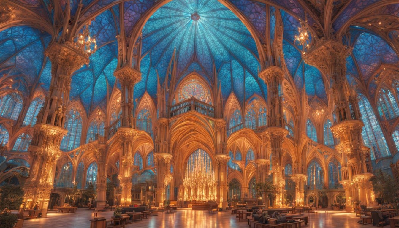 Solar Cathedral - Ethereal Solar Cathedral Shines with Photo...