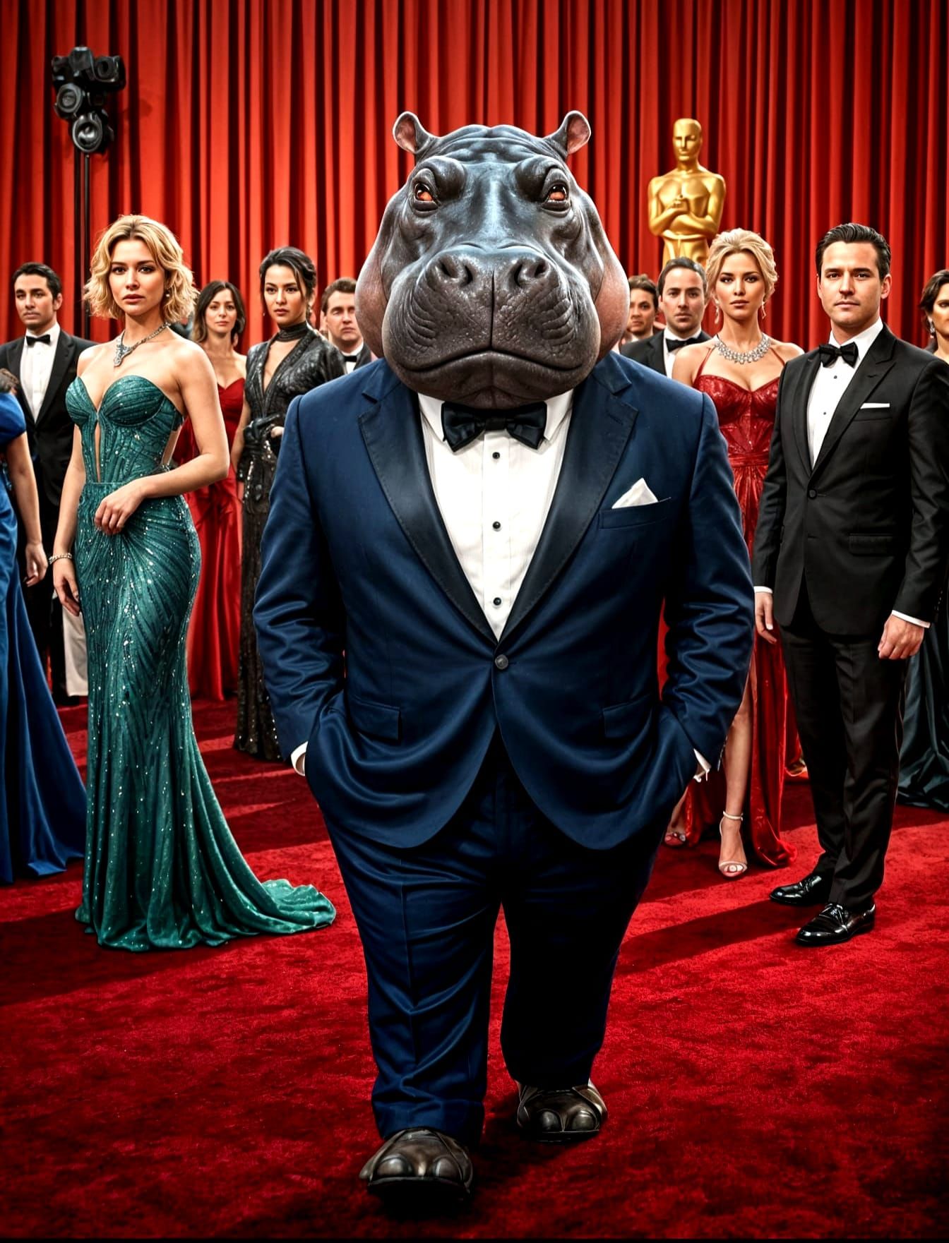 Red carpet Hippo - Red carpet Hippo