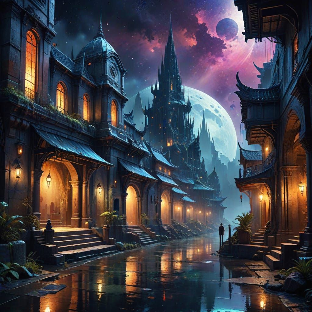 Architecture of another world - Dreamscapes of Cosmic Cities...