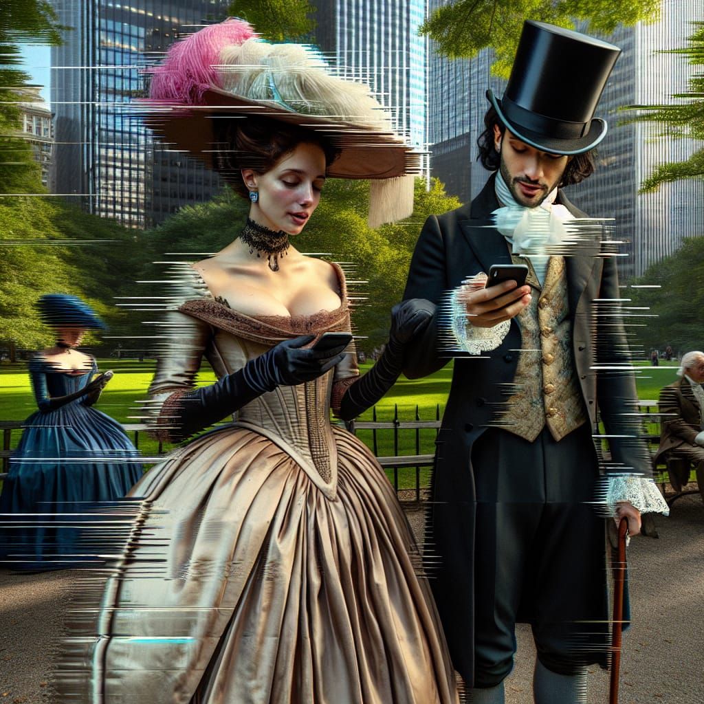 Ready to go Back (In Time) - AI Generated Artwork - NightCafe Creator