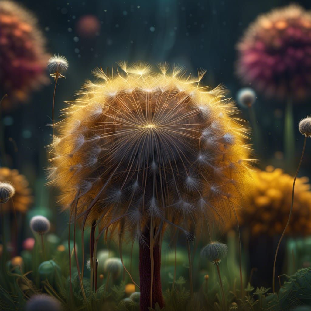Dandy lion - AI Generated Artwork - NightCafe Creator