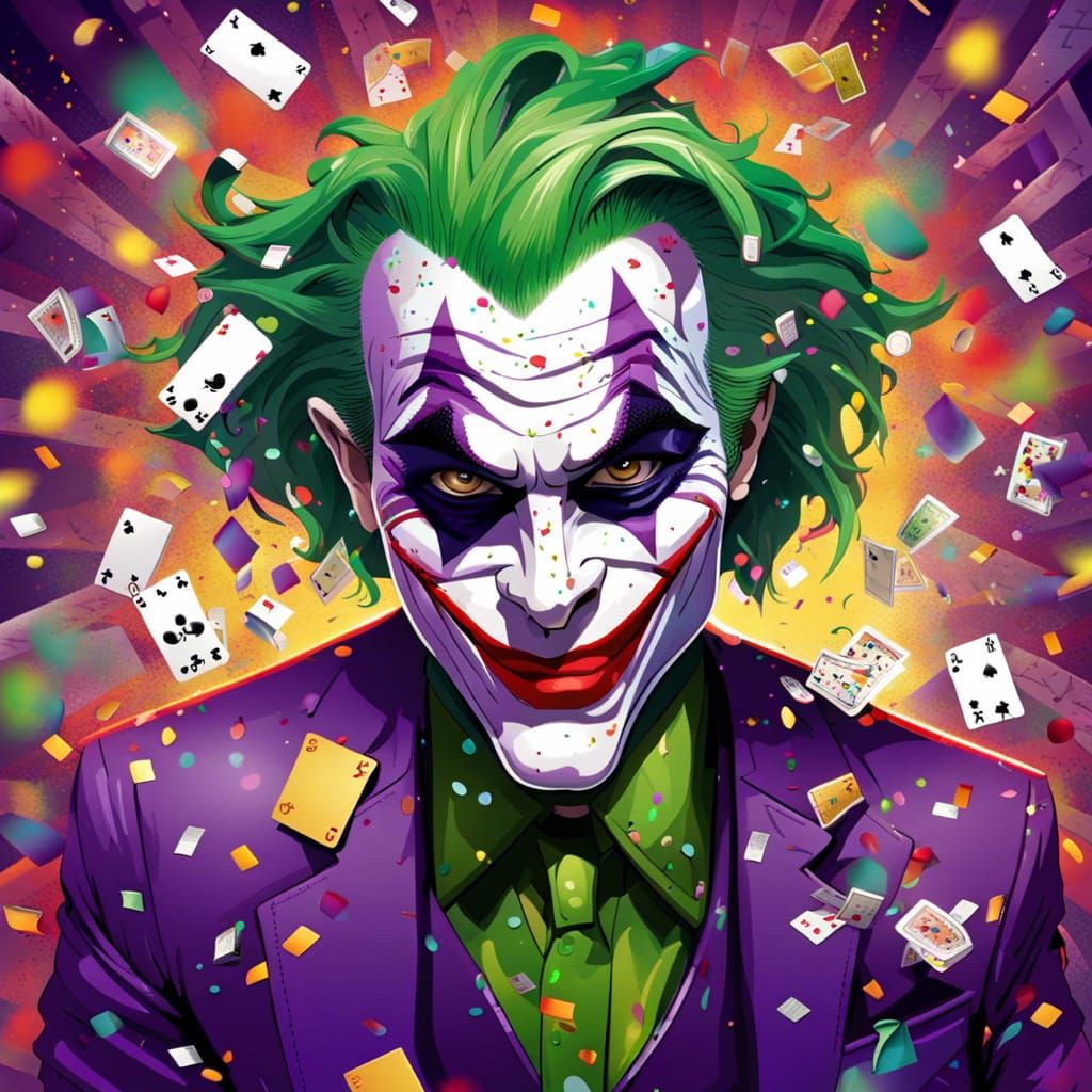 The Joker - AI Generated Artwork - NightCafe Creator