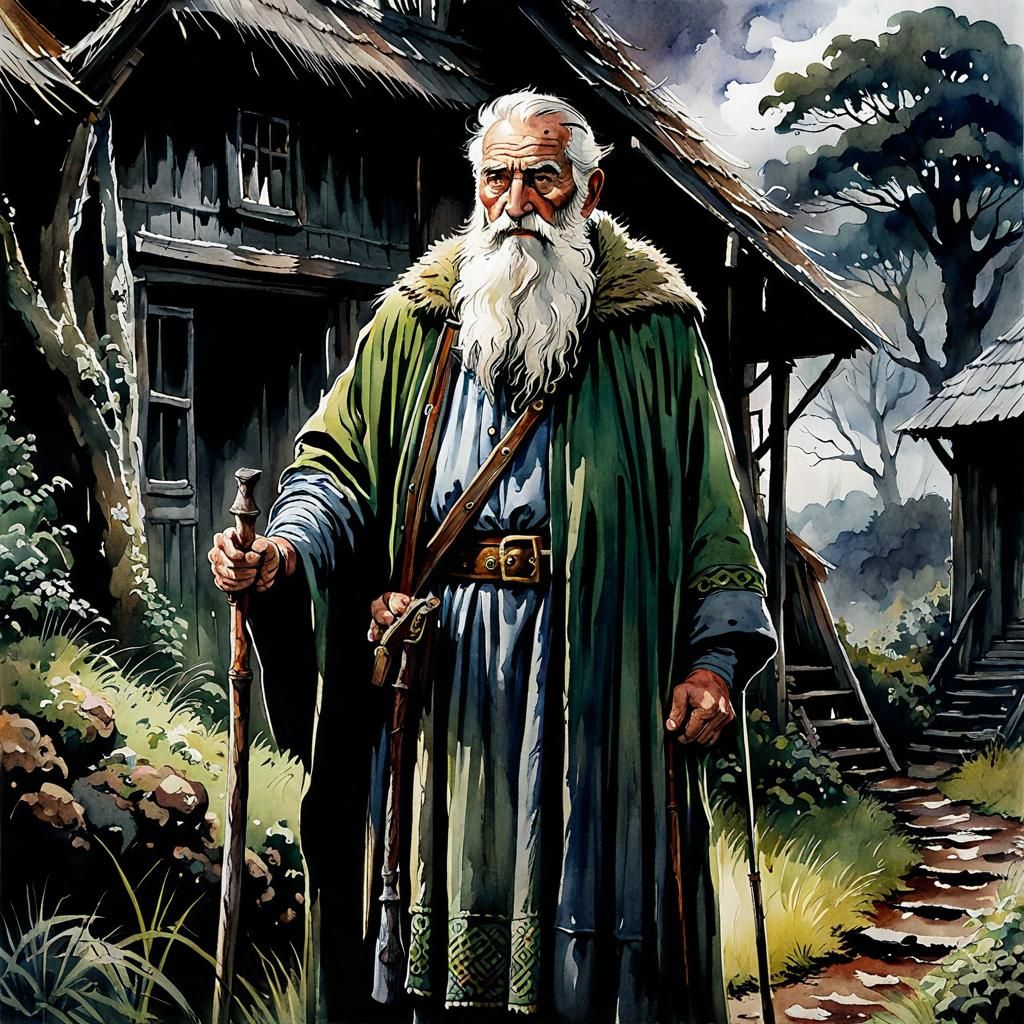 Reidoth the Druid - AI Generated Artwork - NightCafe Creator