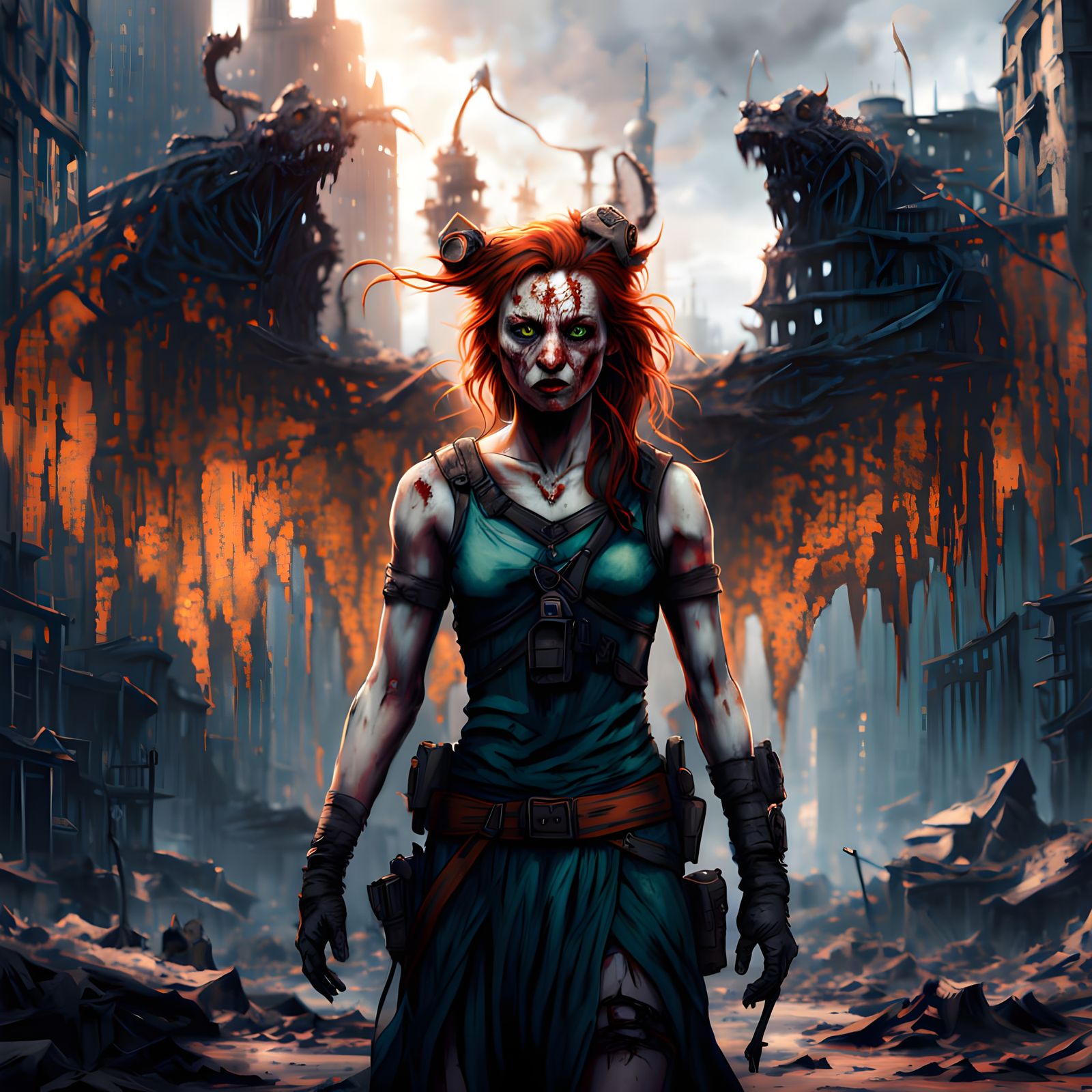 A mutation of war on earth - Cyberpunk Apocalypse Unfolds on...