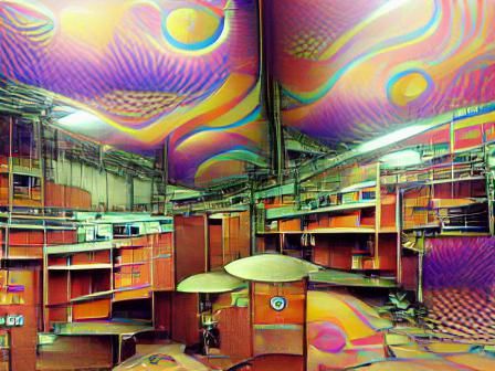 psychedelic topograph backrooms - AI Generated Artwork - NightCafe Creator
