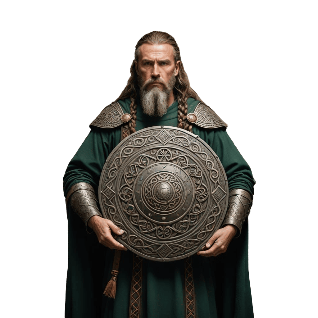 Keeper of the ancient Celtic Shield and secrets