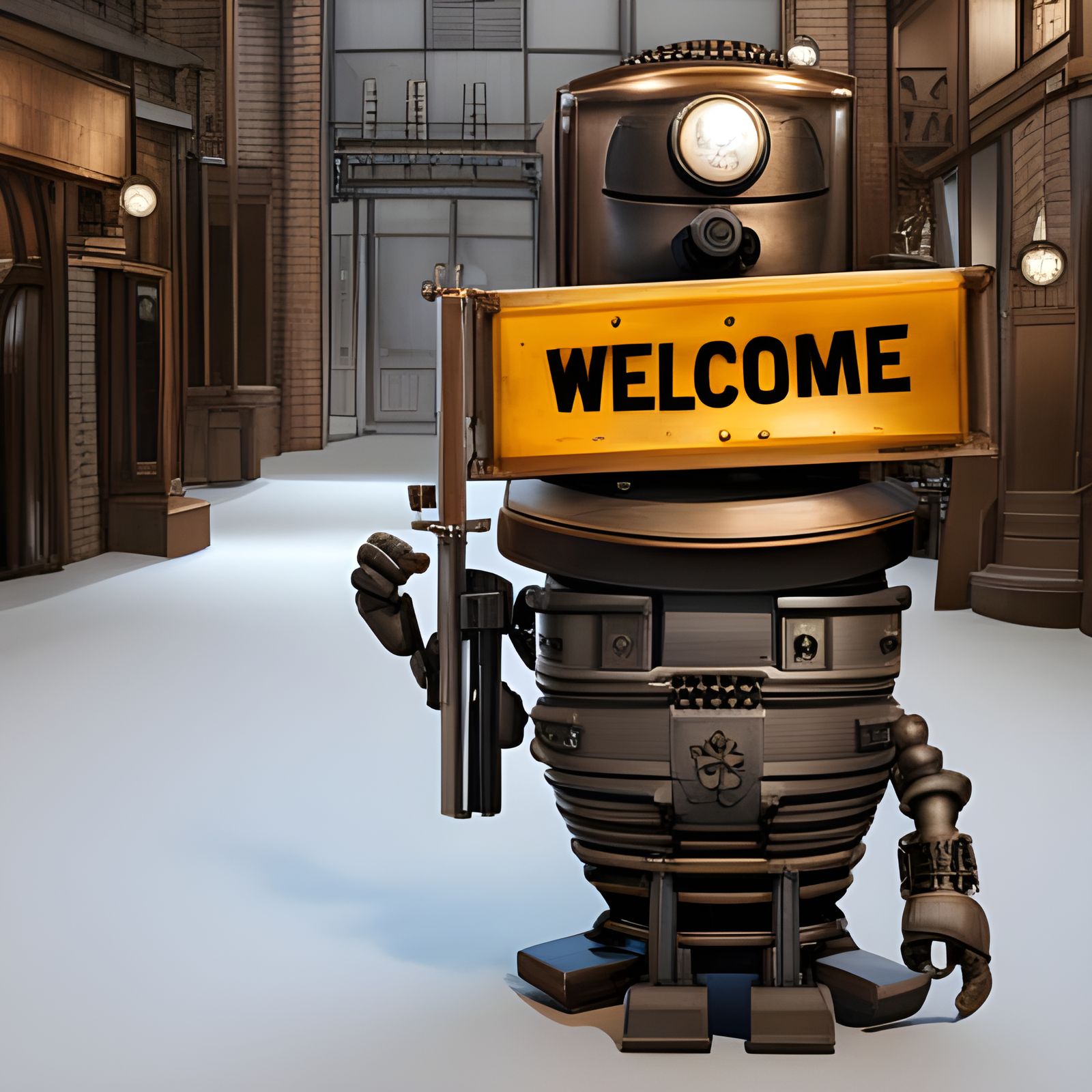 Welcome! - AI Generated Artwork - NightCafe Creator