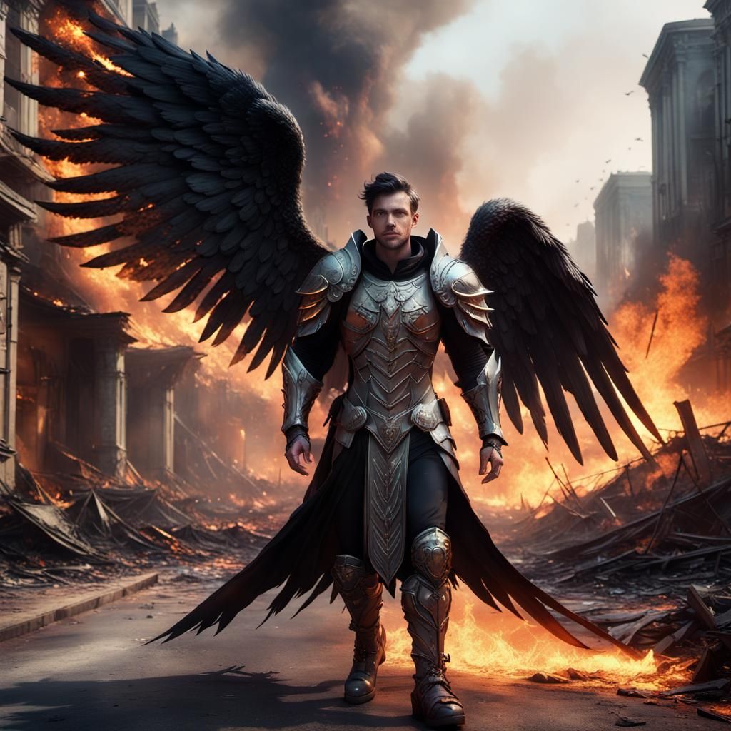 Fallen angels wraith - AI Generated Artwork - NightCafe Creator