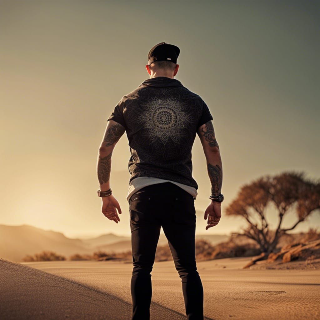 Visiting Joshua Tree - AI Generated Artwork - NightCafe Creator