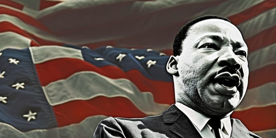 " Martin Luther King Jr. " - AI Generated Artwork - NightCafe Creator