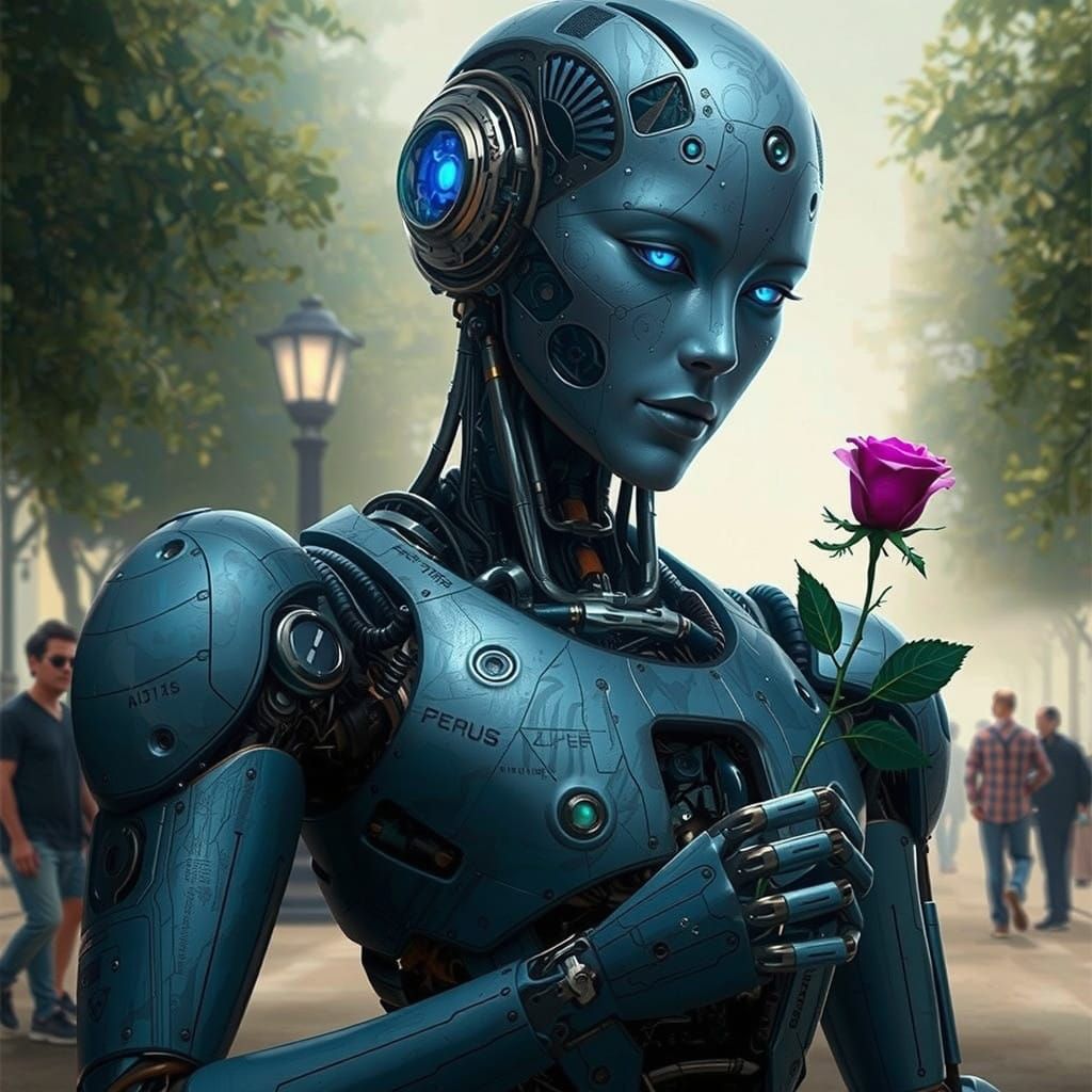Robot and the rose - Robot and the rose
