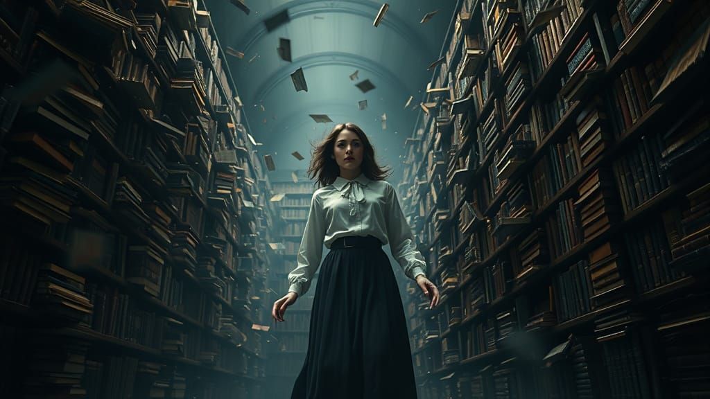 Haunted library - Haunted library