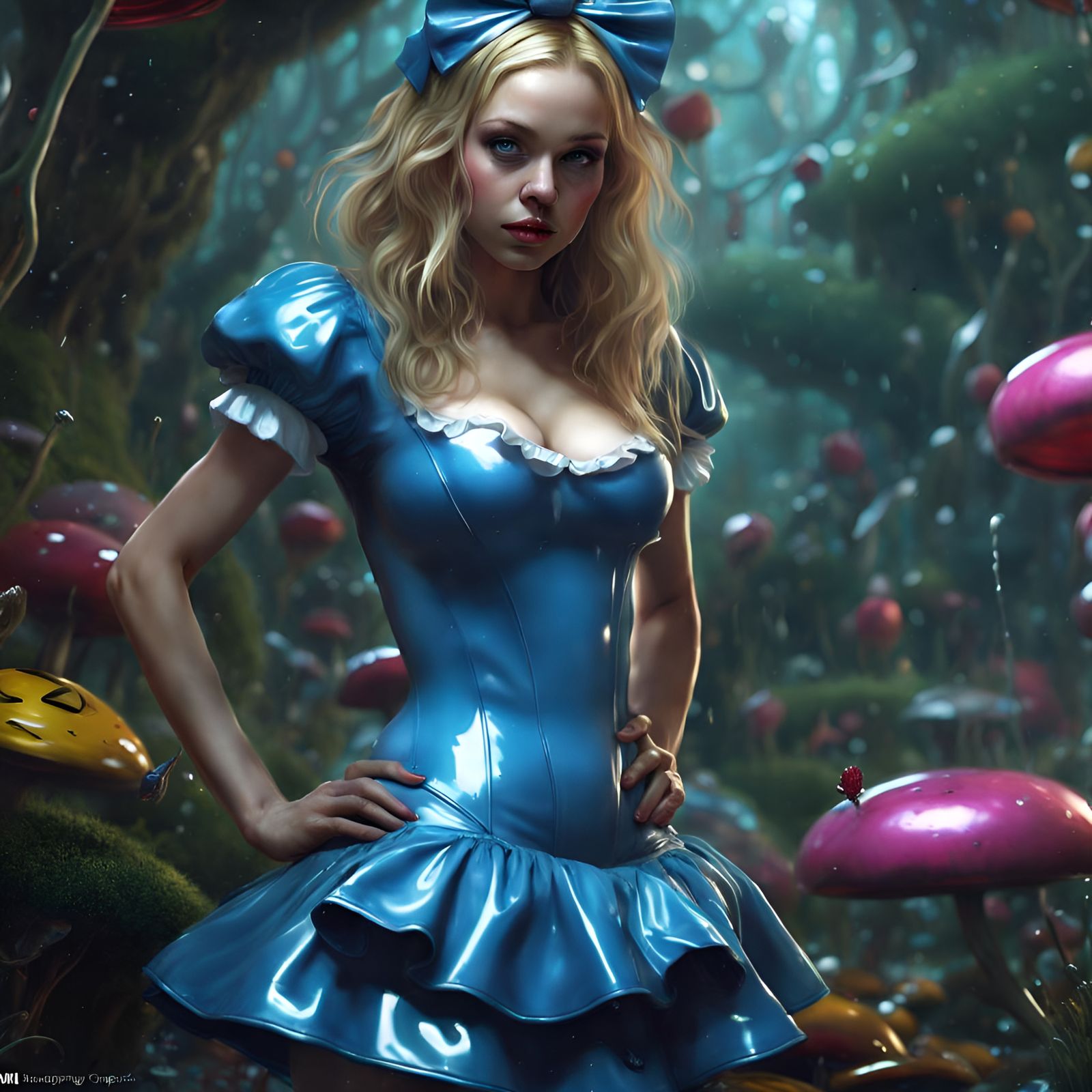 Alice in Wonderland: 10 - AI Generated Artwork - NightCafe Creator