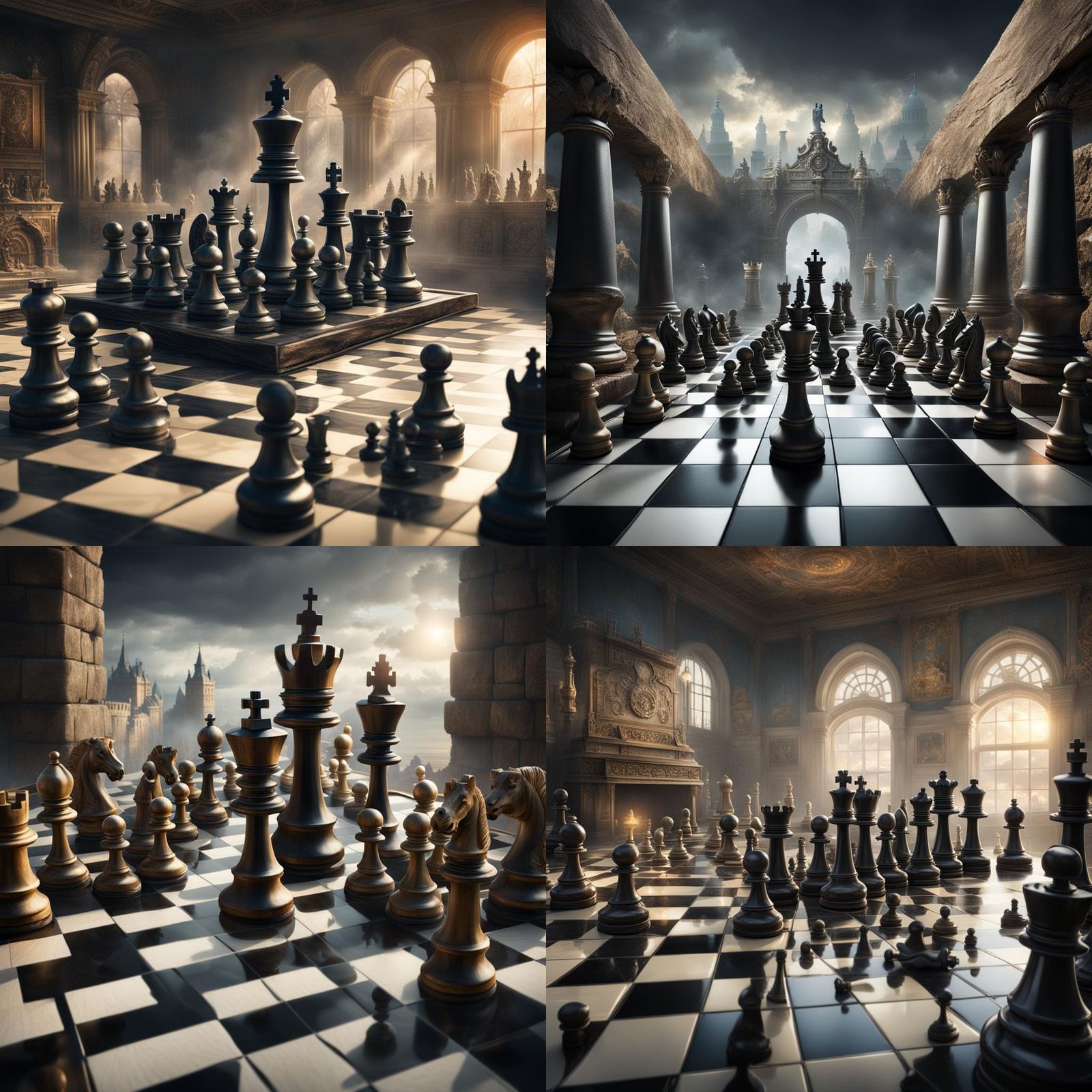 Id love to learn wizards chess 😍 - AI Generated Artwork - NightCafe Creator
