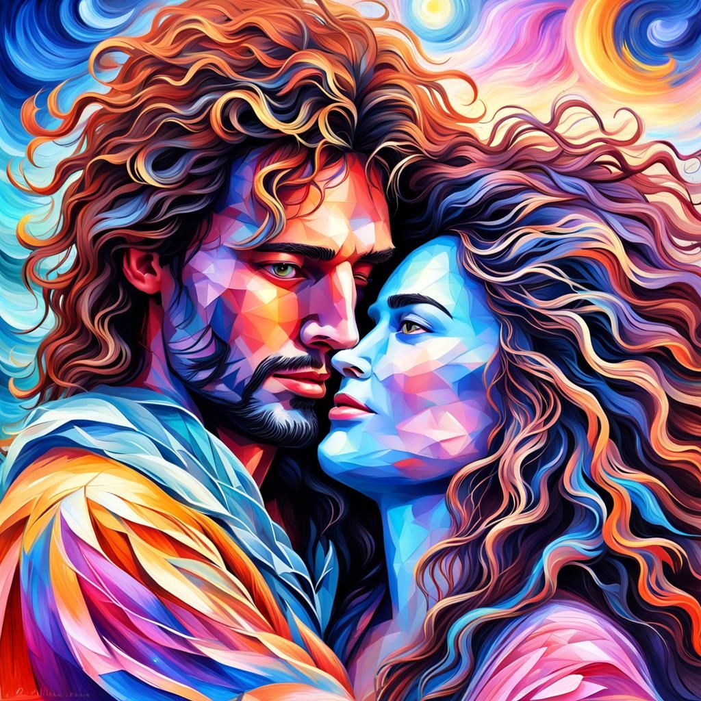 Incomplete love - AI Generated Artwork - NightCafe Creator