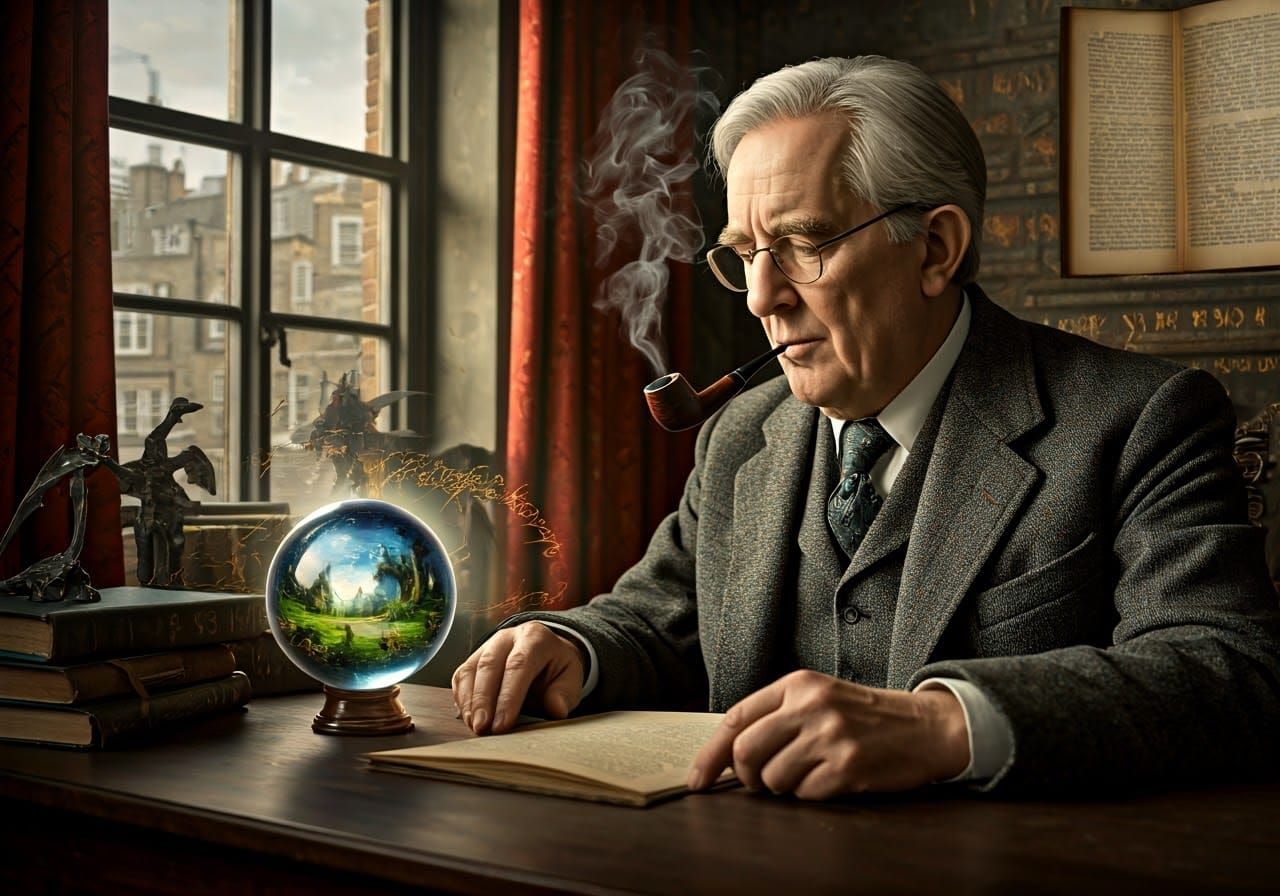 John Tolkien - A Victorian Professor's Surreal Glimpse into...