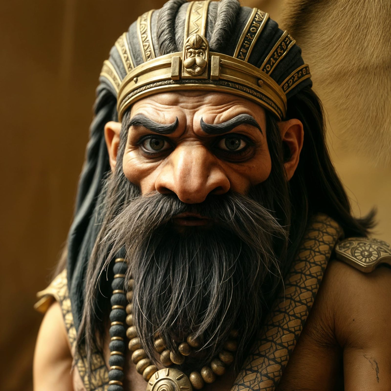 Egyptian god Bes - Egyptian god Bes