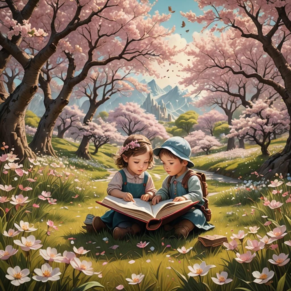 Story Time - AI Generated Artwork - NightCafe Creator