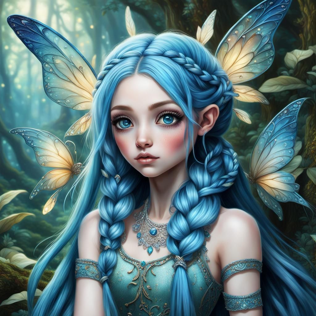 pixie girl - AI Generated Artwork - NightCafe Creator